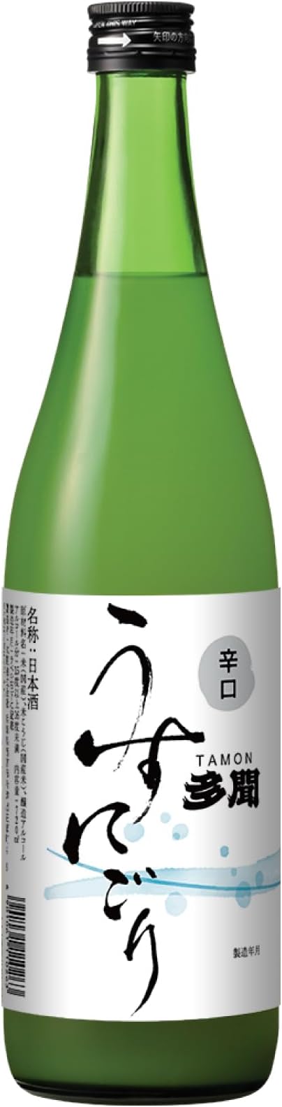 New release of "Tamon Usu Nigori 720ml Bottle," a dry, lightly cloudy ...